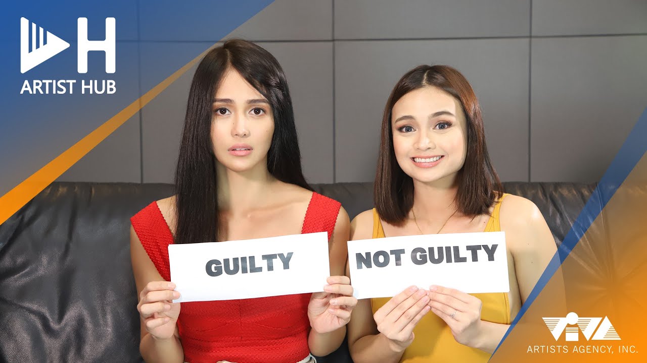 ARTIST HUB | GUILTY OR NOT GUILTY WITH CINDY MIRANDA AND RHEN ESCAÑO - YouTube