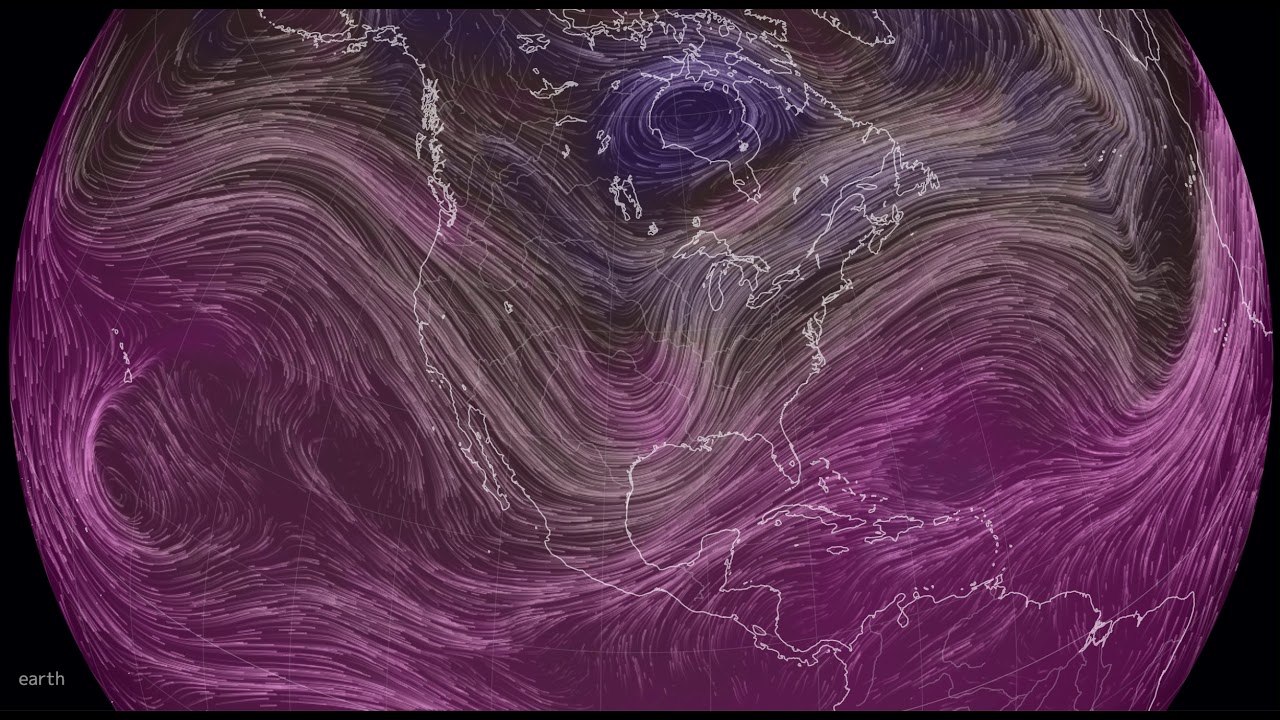 Polar jet stream makes deep dive into southern United States (Feb. 15 ...