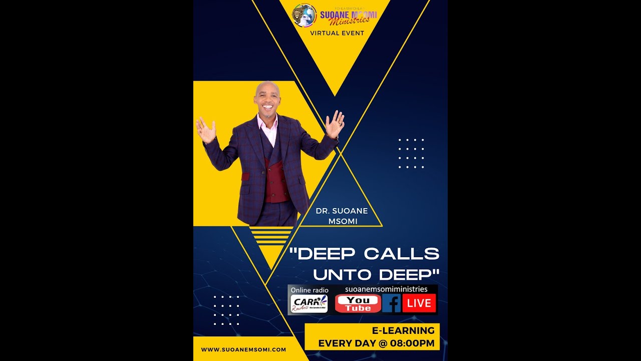 DEEP CALLS UNTO DEEP WITH DR SUOANE MSOMI & BISHOP S.P. MSOMI - YouTube