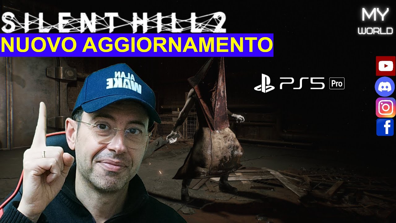 NUOVO AGGIORNAMENTO per SILENT HILL 2!! #ps5pro - YouTube