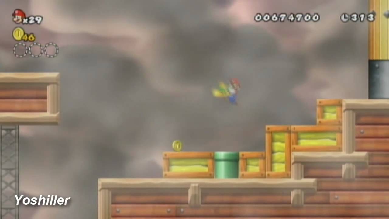 New Super Mario Bros. Wii - Final Doomship level - YouTube