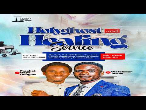 SUNDAY TRANSFORMATION SERVICE  | HOLY GHOST SERVICE | WATCHMAN TOSINE | 14.06.2026