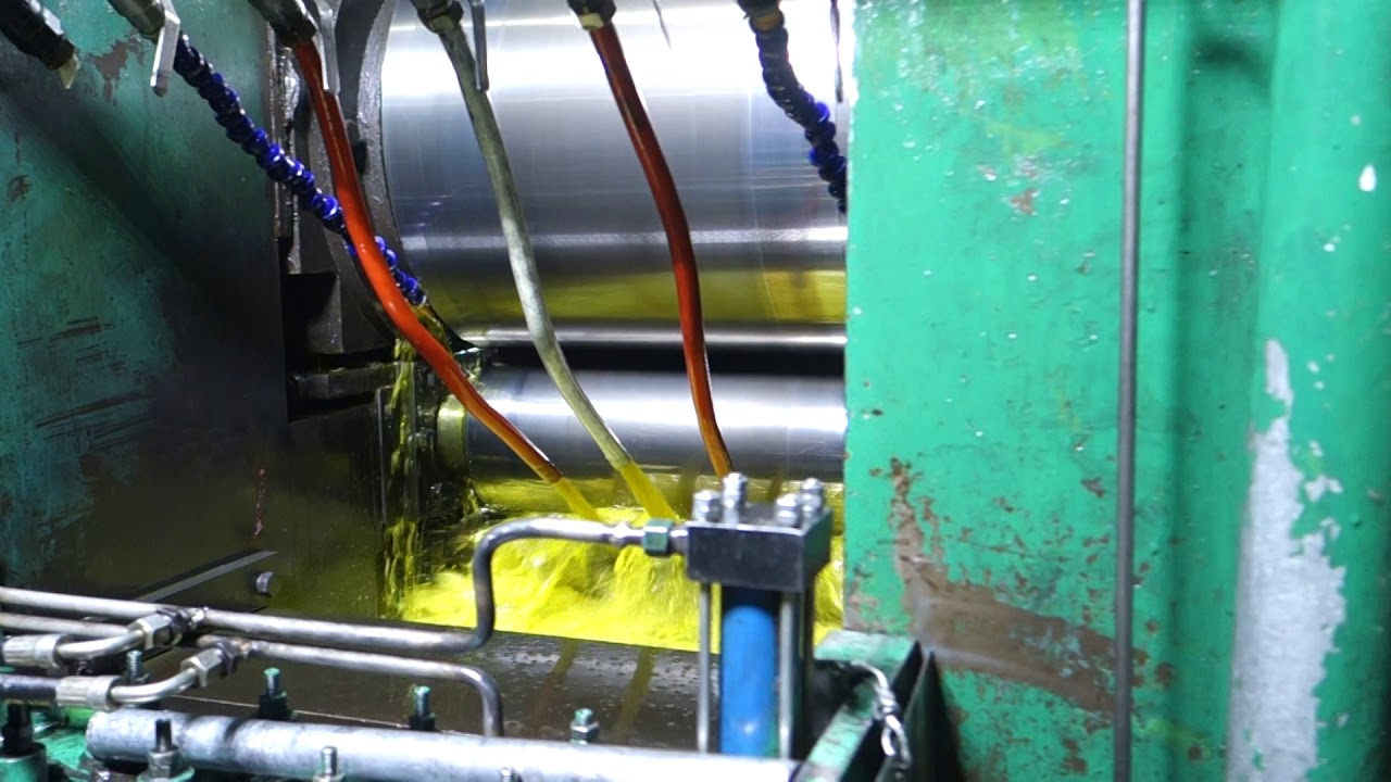 Stainless Steel 8 High Rolling Mill -8 - YouTube