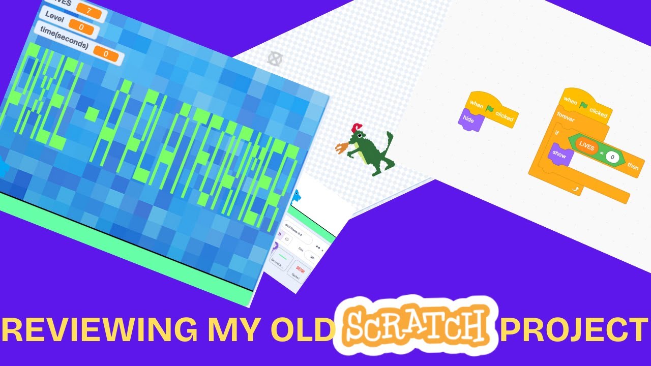 Reviewing My 3-Year-Old Scratch Project - YouTube