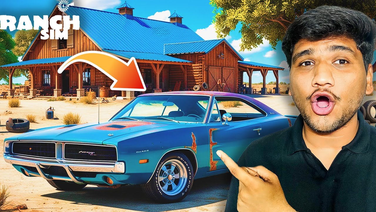 Epic Car Rebuild! Restoring a Classic Car in Ranch Simulator 🚗 - YouTube