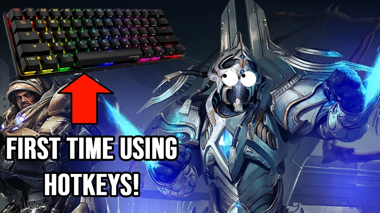 Using Hotkeys For The FIRST TIME! | StarCraft 2 Co-op - YouTube