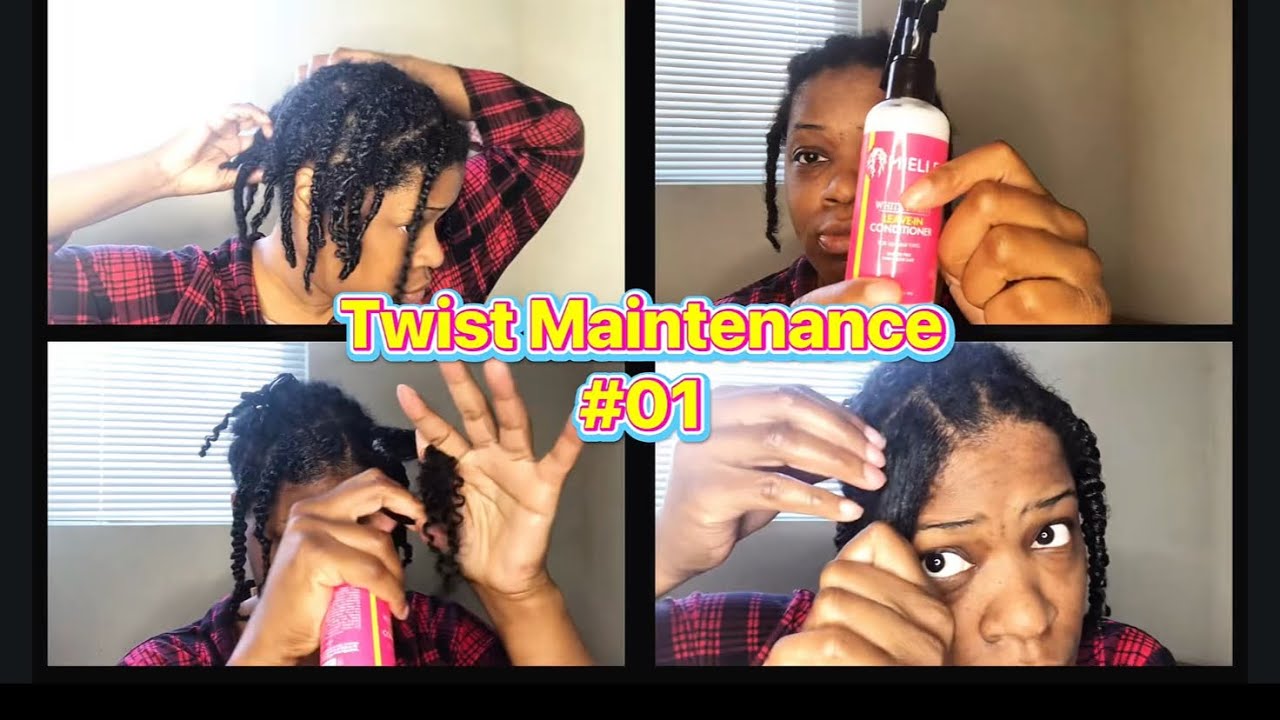 How I maintain my Twist #naturalhaircare - YouTube