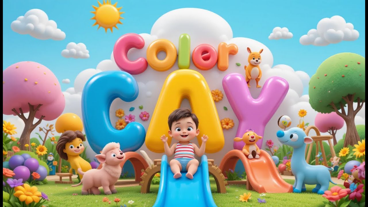 Colors Around Us | Learn Colors with Fun Songs & Bright Animations ...