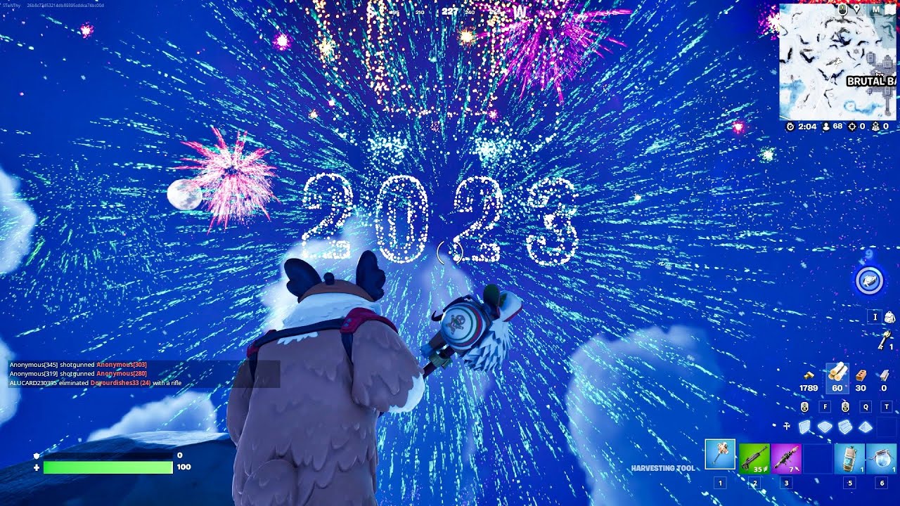Fortnite New Years Mini-Event (2023) - YouTube