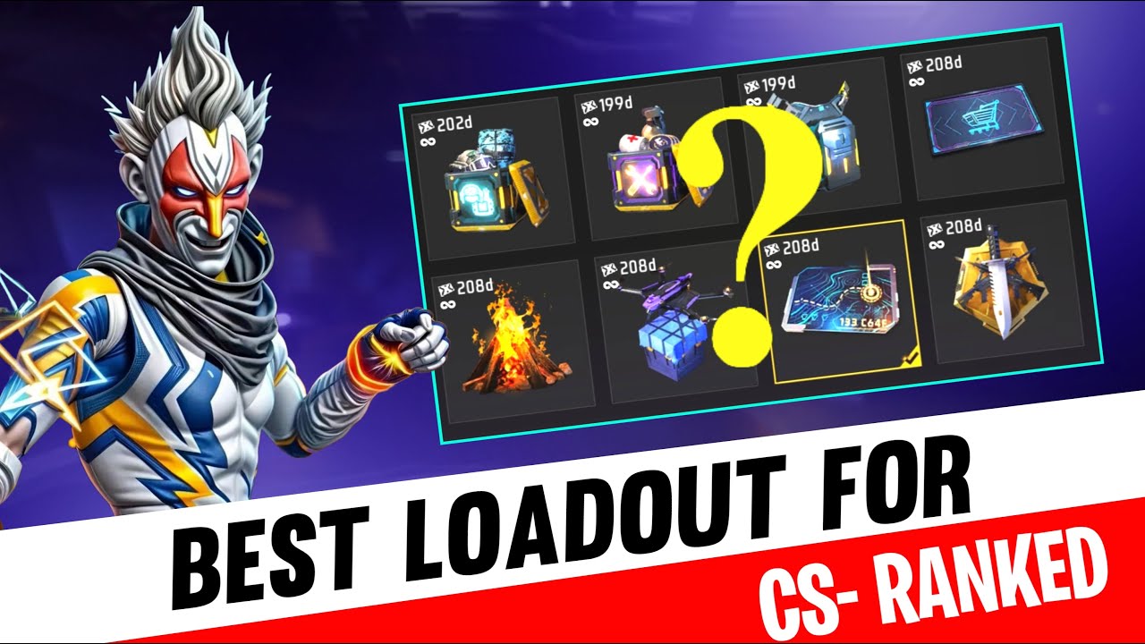 Best Loadout For Cs Ranked | Top 5 Loadout In Free Fire - YouTube