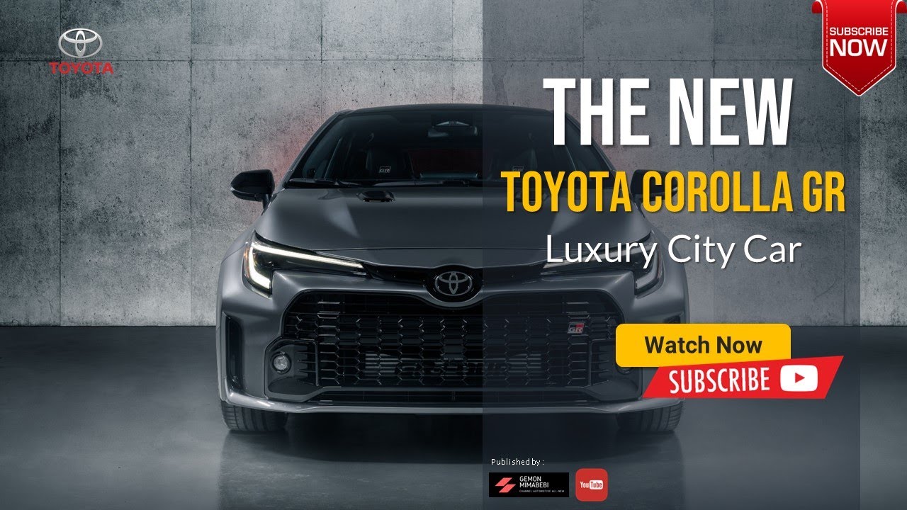 The 2024 Toyota Corolla GR Concept CIty Sport Car Luxury Overview ...