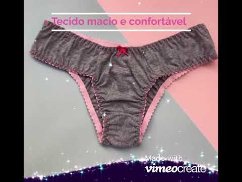 🔴CALCINHAS LINDAS MALHA 100% ALGODÃO 👙