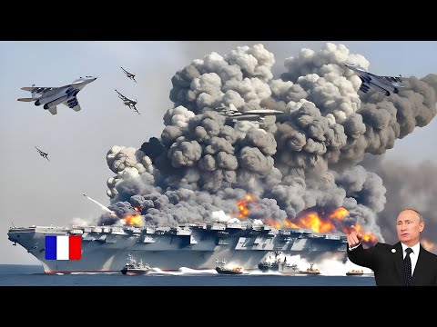 30 saniye önce, bir Rus Su-34 savaş uçağı Karadeniz'de bir Fransız uçak gemisini yok etti.