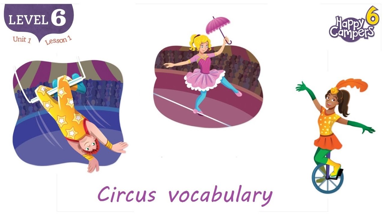 6° Circus vocabulary - YouTube