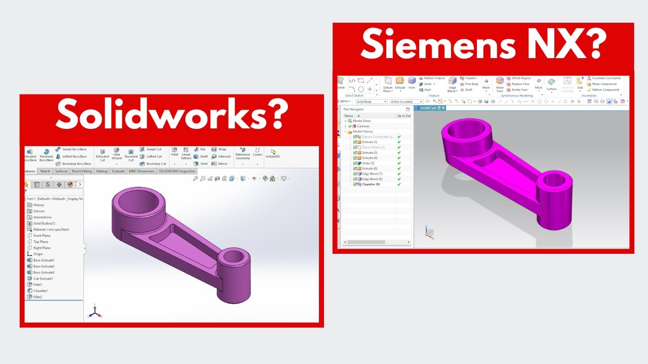 Siemens Nx Vs Solidworks