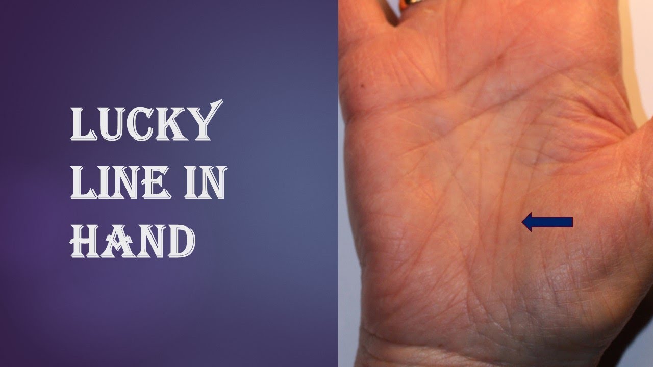 Lucky line in hand| | Lifeline | Double lifeline | Palmistry | Palm ...