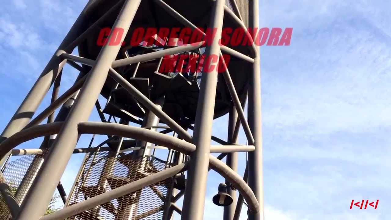 Tirolesa 1 Laguna Nainari Cd Obregon Sonora Mexico 20140302 - YouTube