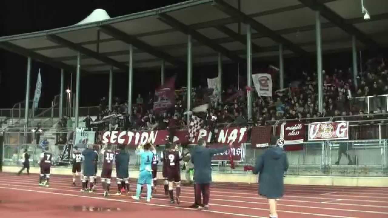 Section Grenat - FC Lausanne Sports - Servette FC - 2014/2015 - 10.11. ...