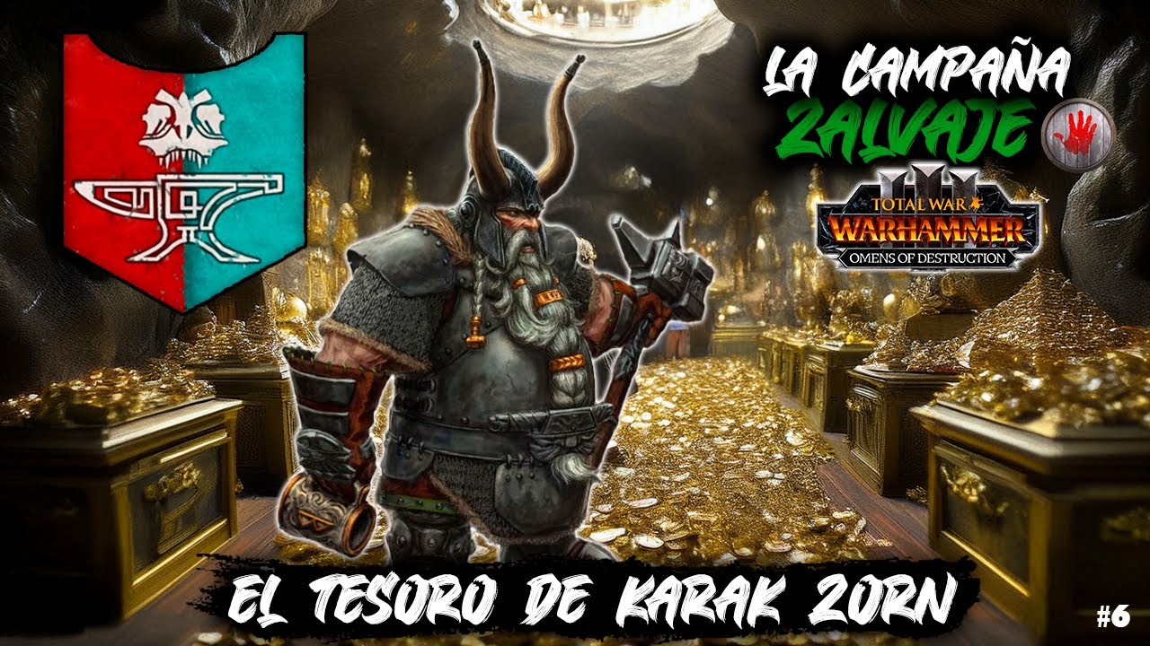 EL TESORO de KARAK ZORN - CAMPAÑA ZALVAJE WURRZARG EL PROFETA VERDE ...