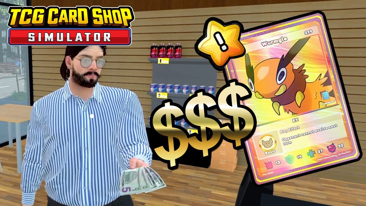 I had AWESOME LUCK in my new TCG Card Shop - TCG Card Shop Simulator ...