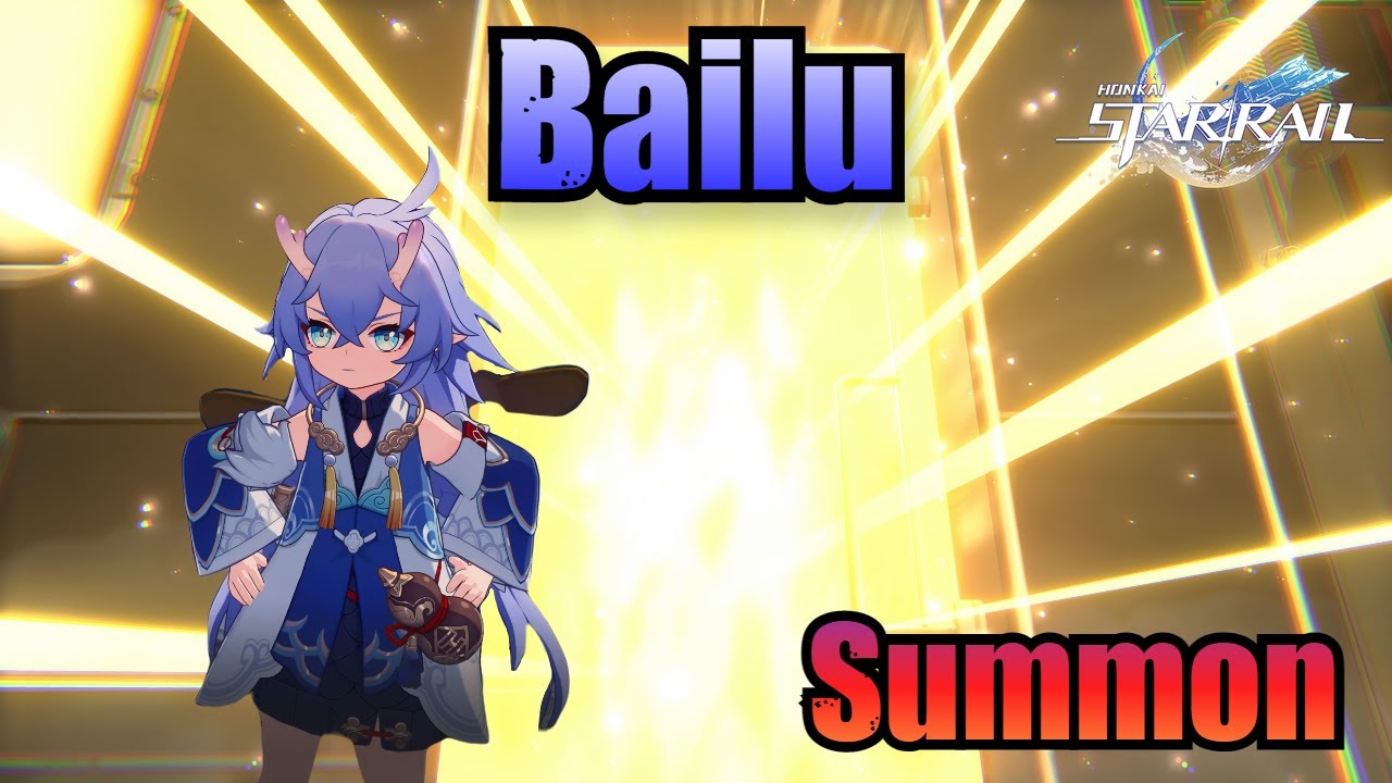 Bailu 5 Star Summon - Honkai Star Rail - YouTube