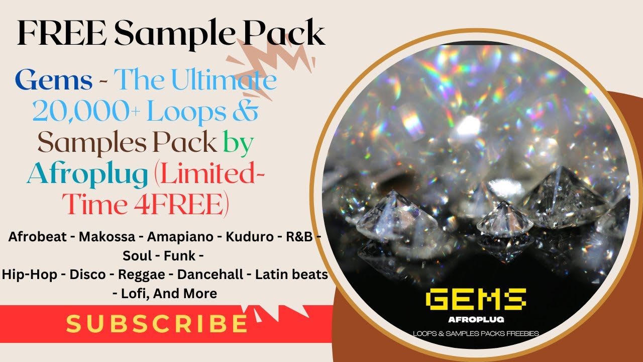 Gems - The Ultimate 20,000+ Loops & Samples Pack by Afroplug (Limited ...