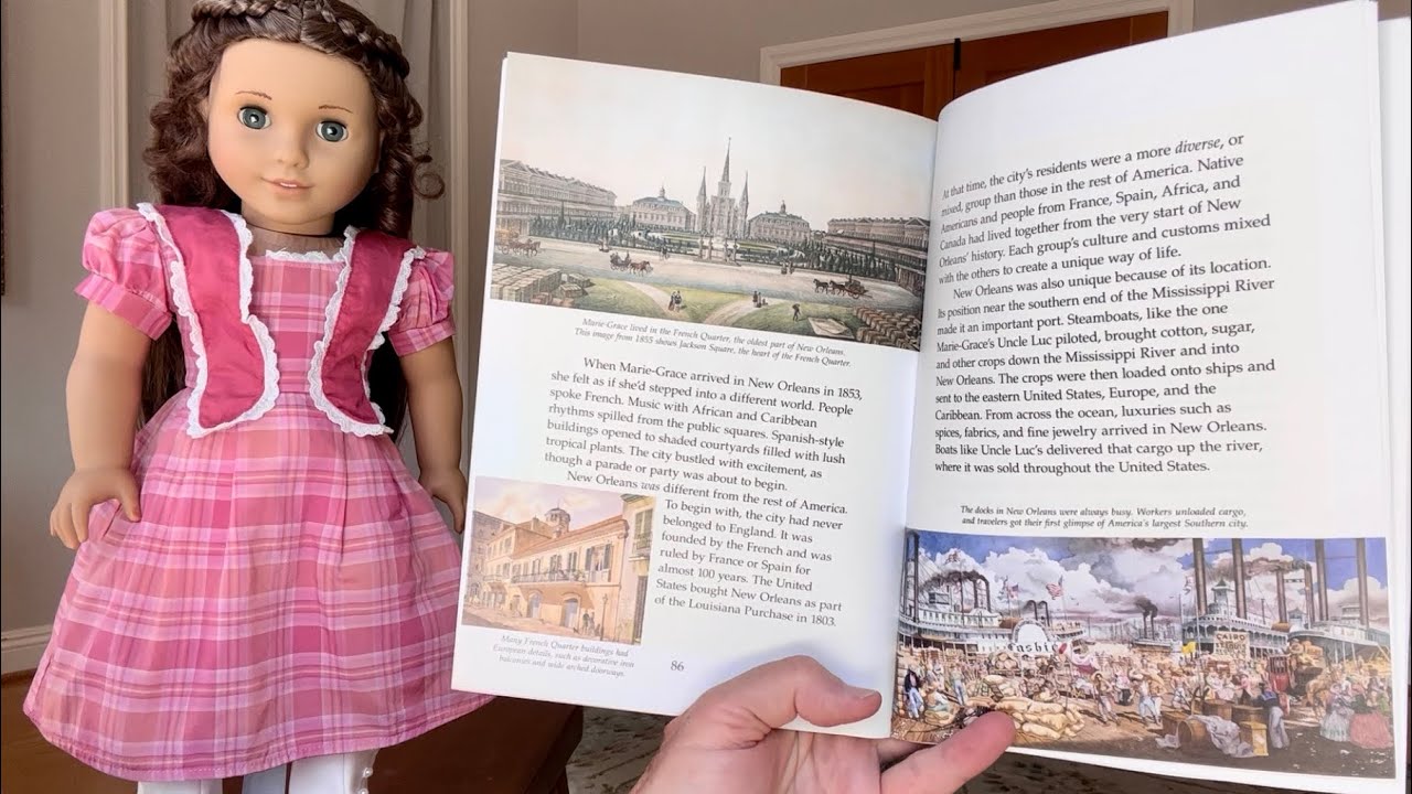 American Girl - Marie-Grace/Cecile - Bk 1 Looking Back 1853 - YouTube