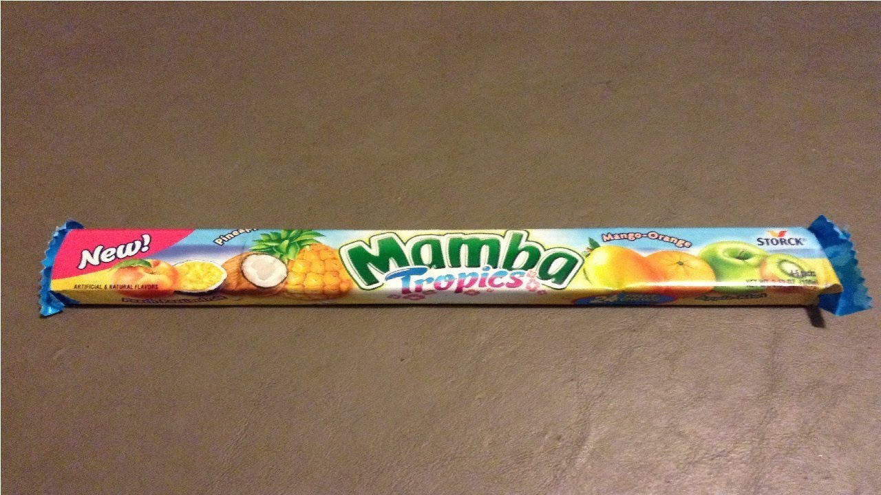 Taste Testing - Mamba Tropics Fruit Chews - YouTube