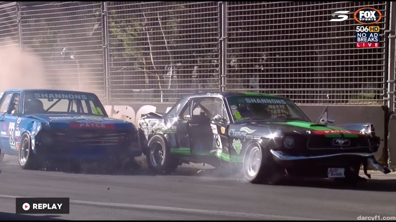 Massive Pile Up Race 3 | Touring Car Masters - Adelaide 2017 - YouTube