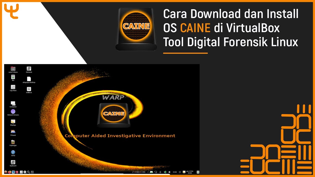 Cara Download dan Install OS CAINE di VirtualBox | Tool Digital ...