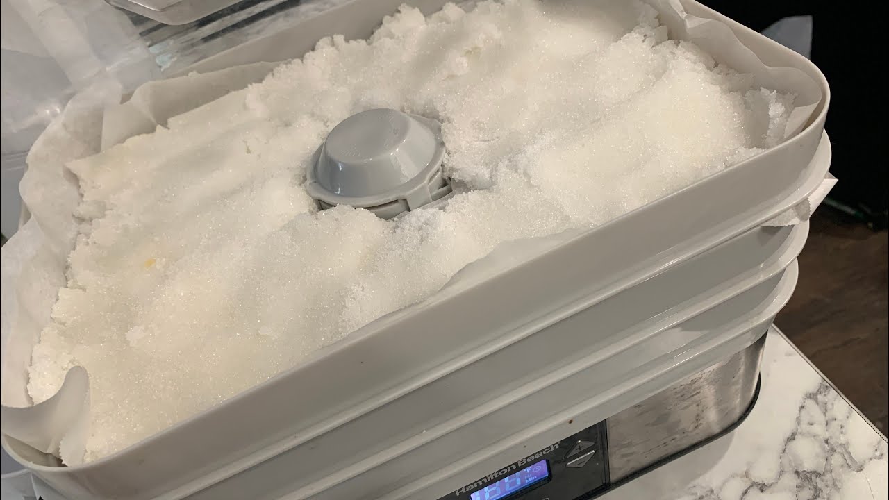 Let’s make sugar bricks for the bees - YouTube