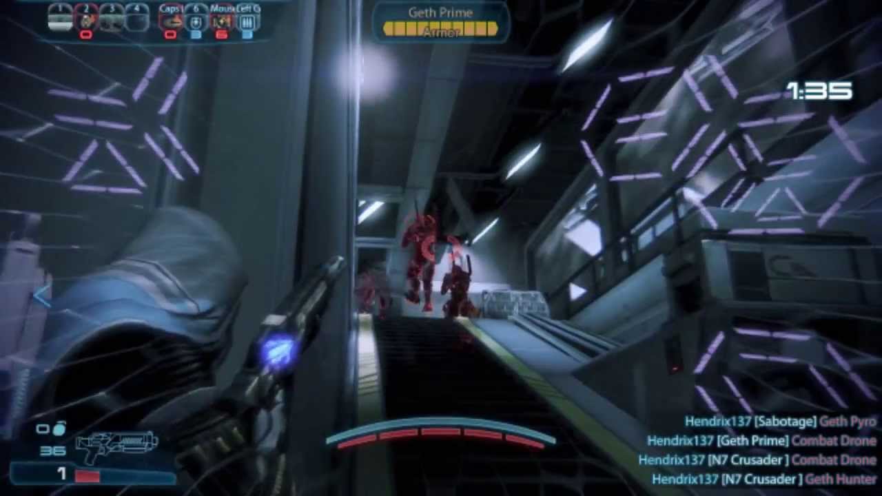 10 Waves Survived Gold Solo | Quarian Female Infiltrator | N7 Crusader ...