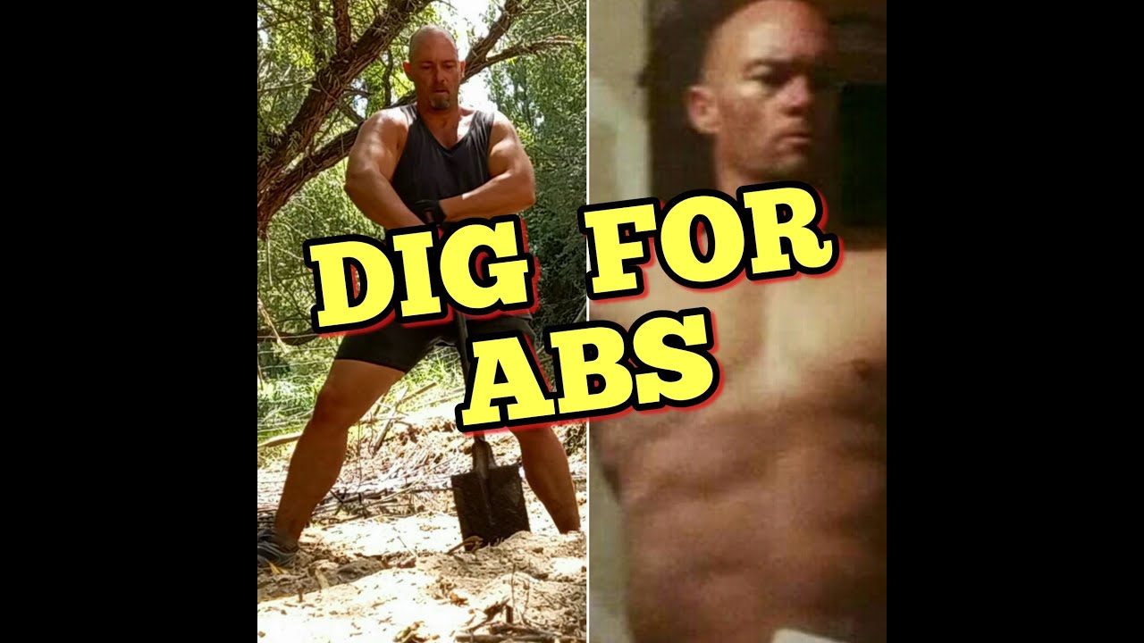 DIG FOR ABS & CONSERVATION - TRENCH DIGGING WORKOUT ☆ AB WORKOUT ...