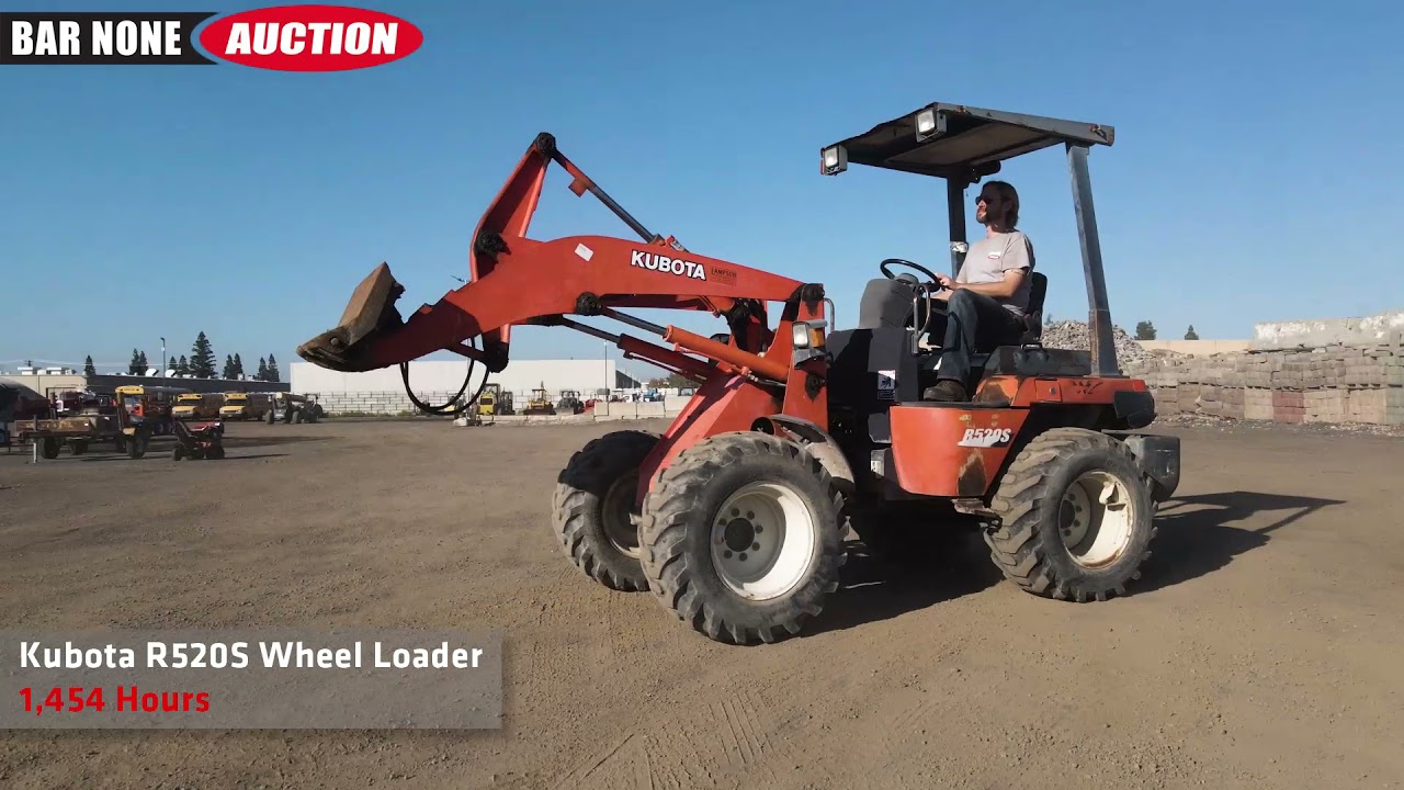 Kubota R520S Wheel Loader - YouTube