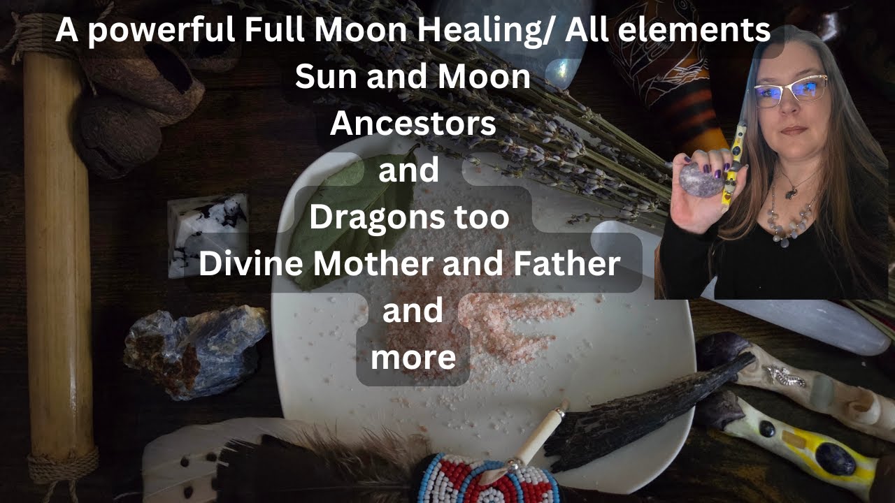 Powerful Full Moon healing/karma cleanse chakra balance & alignment ...