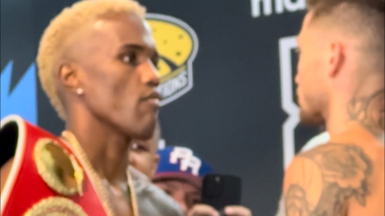 Subreil Matías & Liam Paro Final Face Off & Weigh ins - YouTube