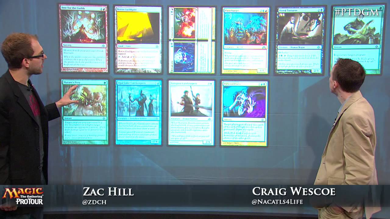 Pro Tour Dragon's Maze - Draft Tech with Craig Wescoe - YouTube