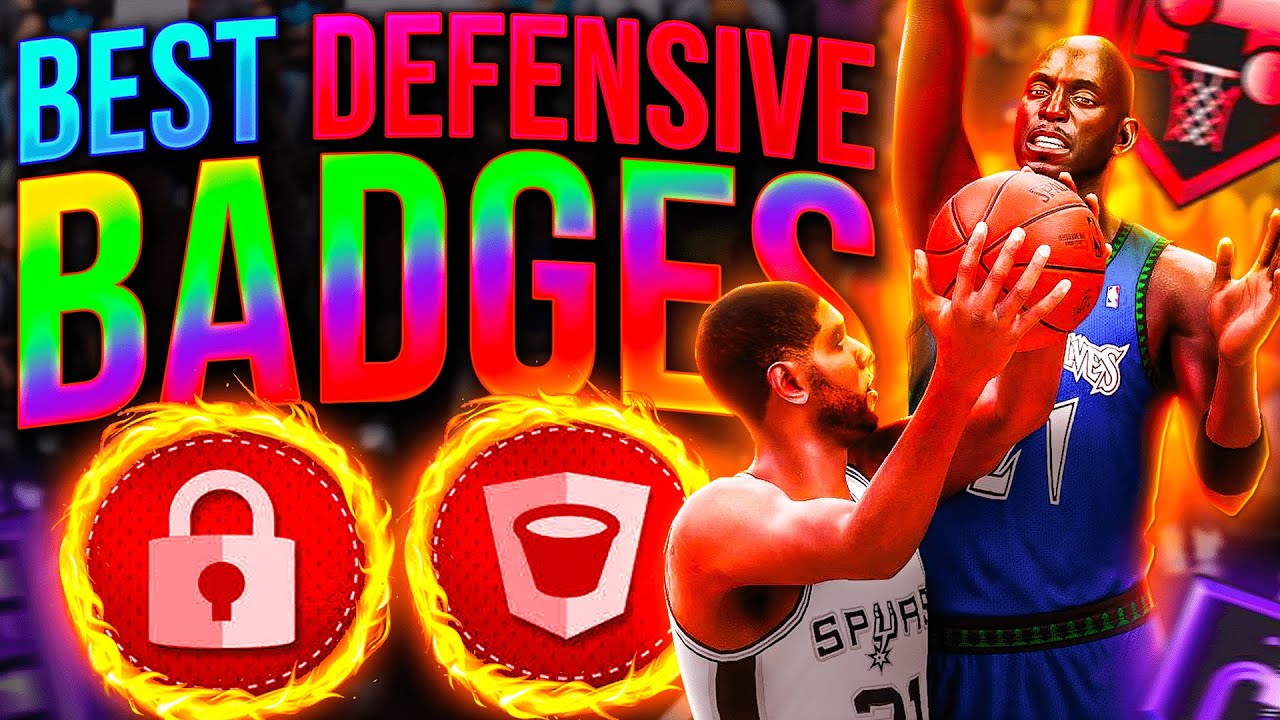 BEST DEFENSIVE BADGES ON NBA 2K23! BEST BADGES FOR DEFENSE ON NBA 2K23 ...