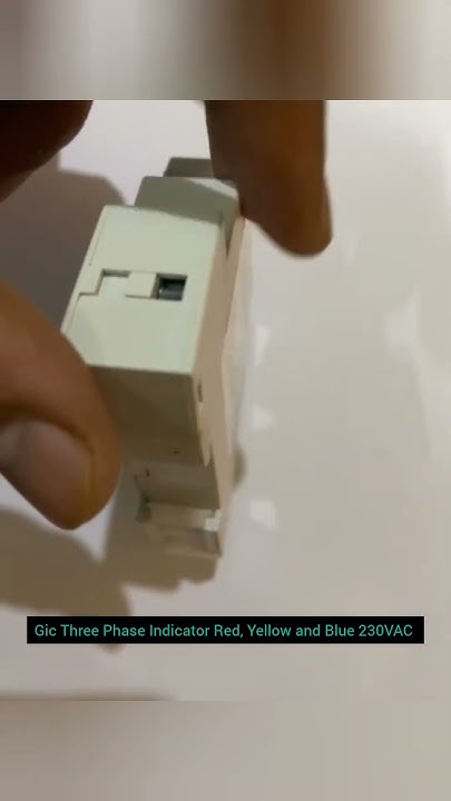 GIC Three Phase Indicator | Indicator| #gic #indicators #automation #electric #new #shorts - YouTube