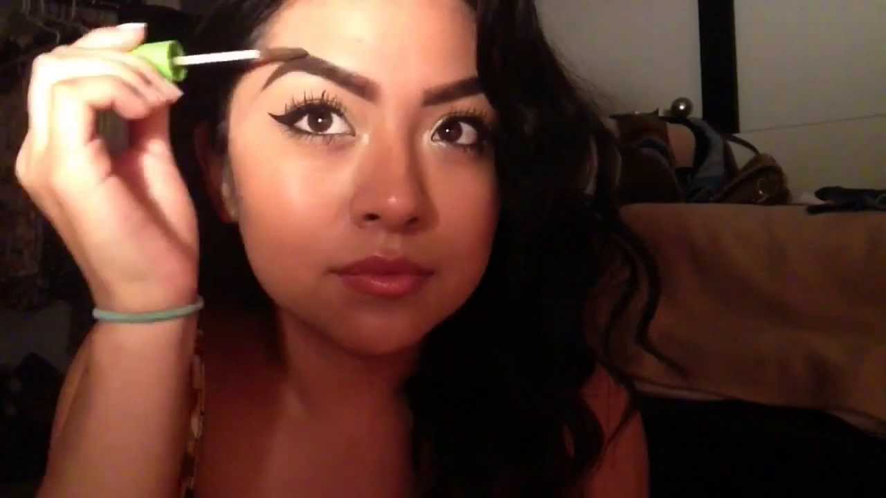 Quick and Easy Brow Tutorial - YouTube