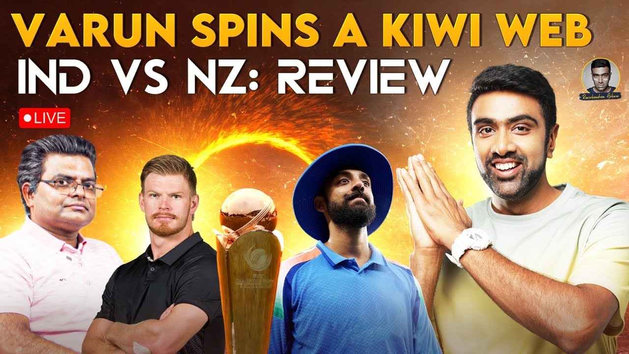 Varun Spins a Kiwi Web 🕸️ | Ind vs NZ Review | Technical Masterclass - YouTube
