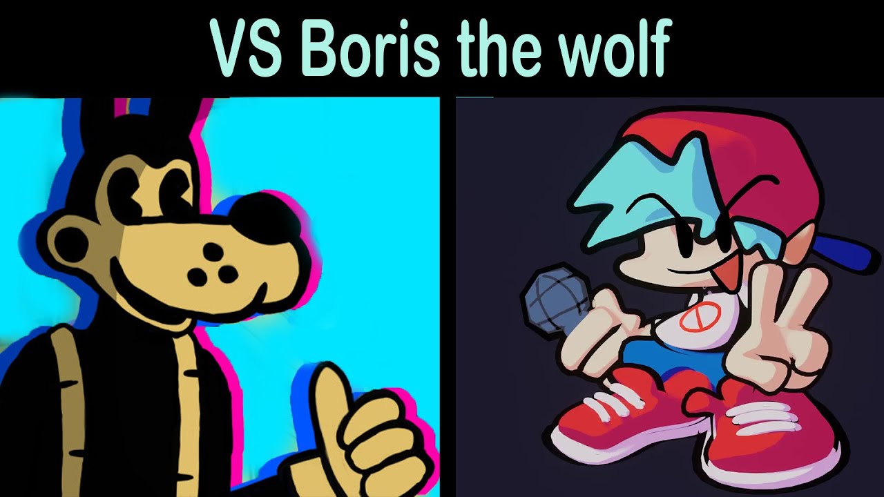 Friday Night Funkin' VS Boris the wolf + Cutscenes (FNF Mod) (Friday ...