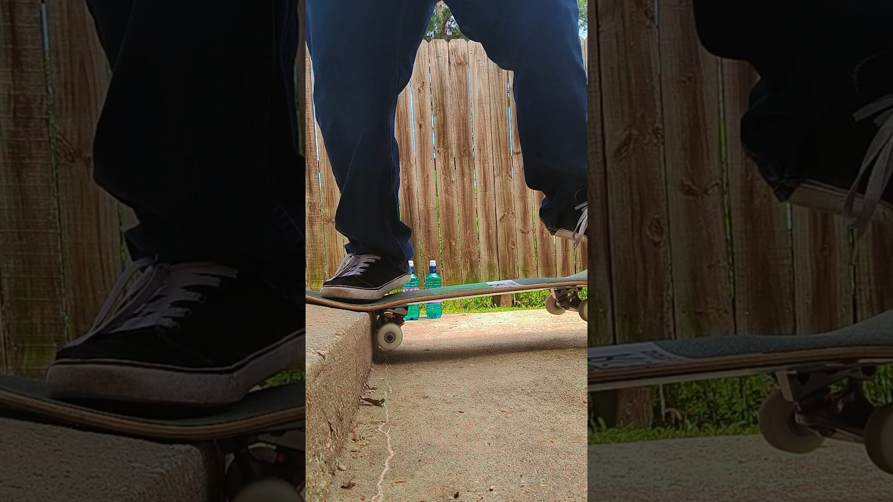 Alley Curb Nose Stall Practice #skateboard #skate #beginnerskater #rap ...