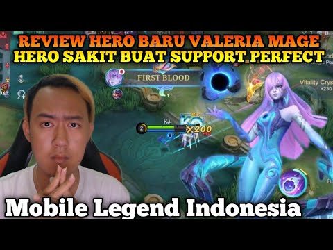 REVIEW HERO BARU VALERIA, OP BANGET LANGSUNG FIRST BLOOD - Mobile ...