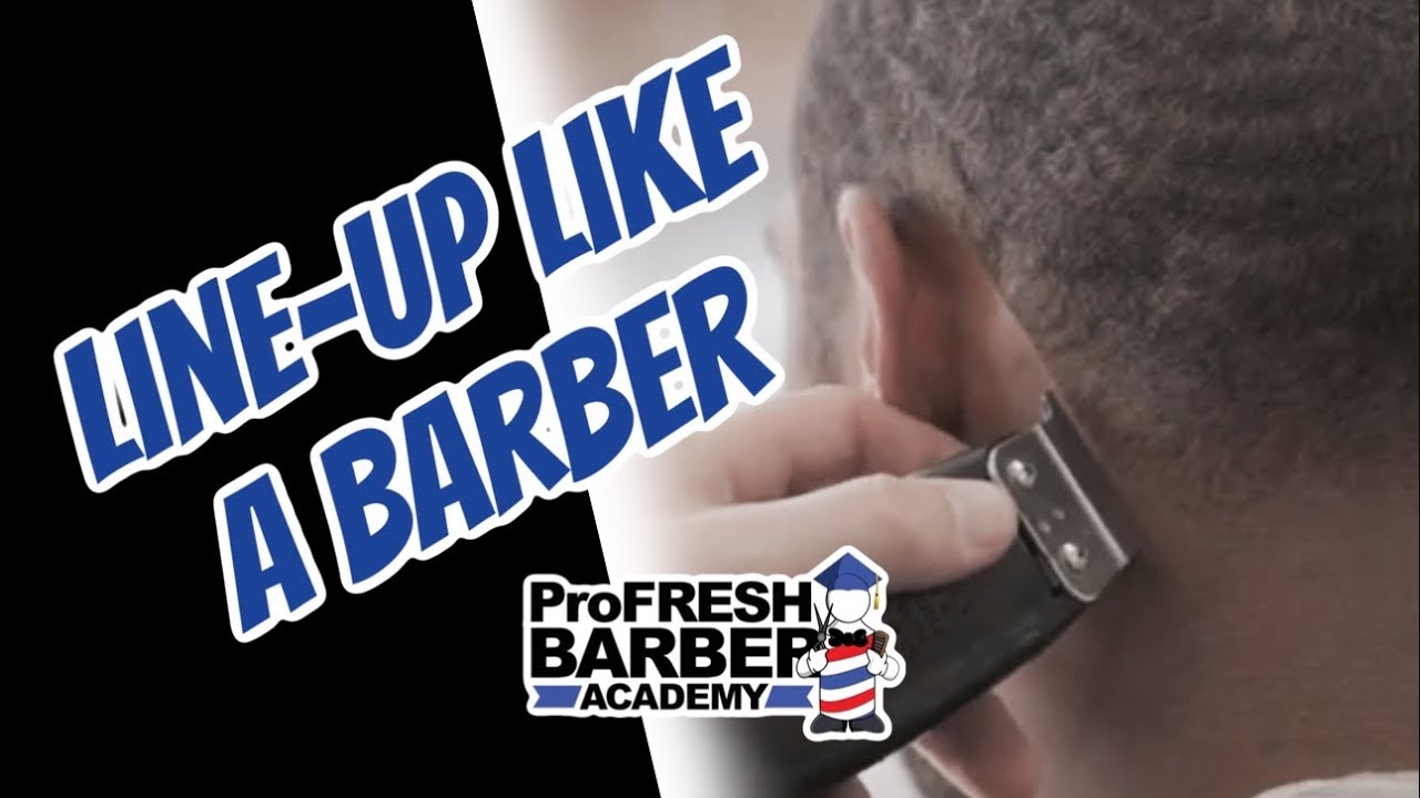 Beginner Barber Tips | How To Line Up Hair - YouTube