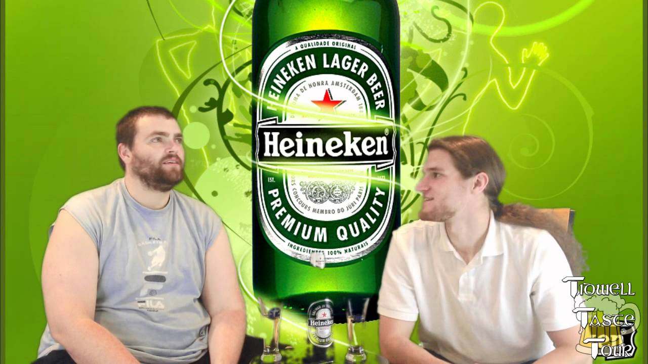 Heineken Lager Dutch Beer Review (Amsterdam, Netherlands) - YouTube