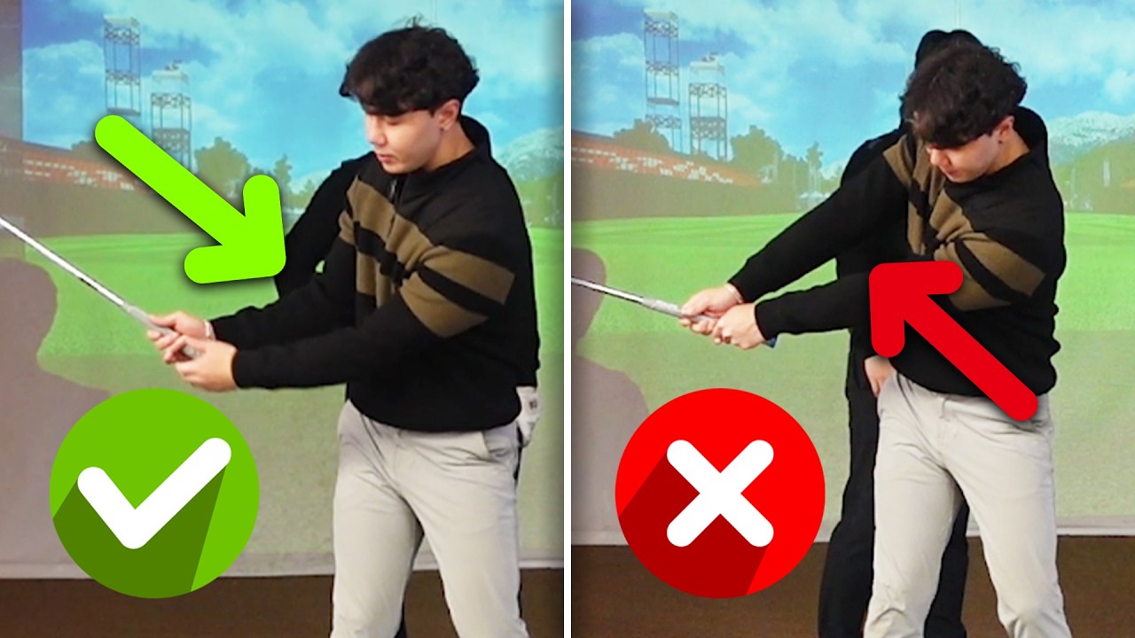 Golf's BIGGEST Secret to Fixing Your CHICKEN WING - YouTube