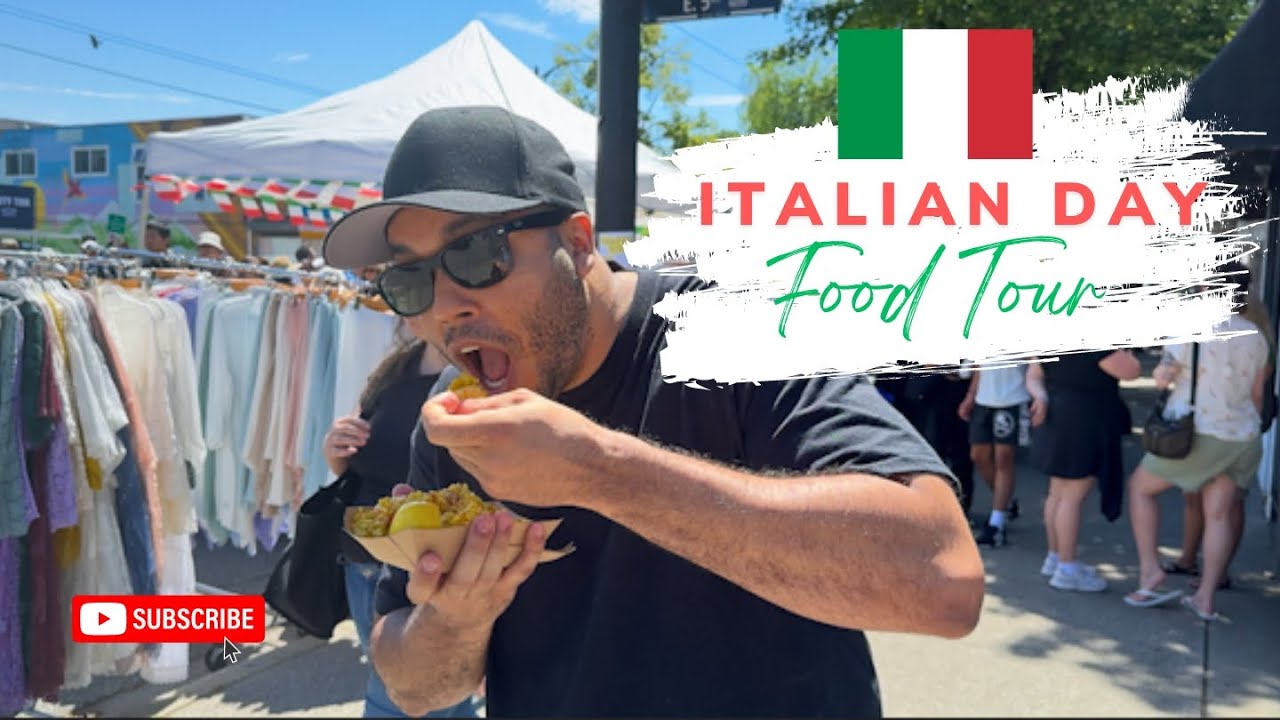 Italian Day 2024 Food Tour - YouTube