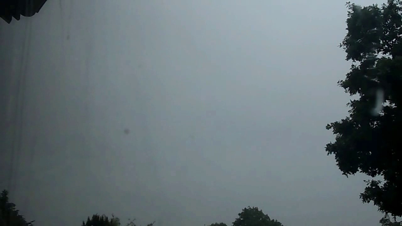 Positive Lightning Strike - Shockwave and EMP! - YouTube