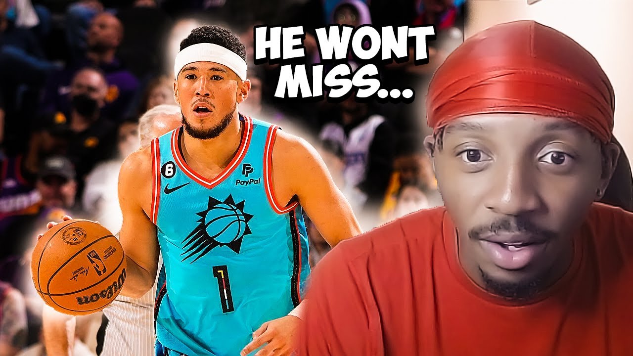 HEADBAND DEVIN BOOKER Is ELITE! Phoenix Suns vs Portland Trail Blazers ...